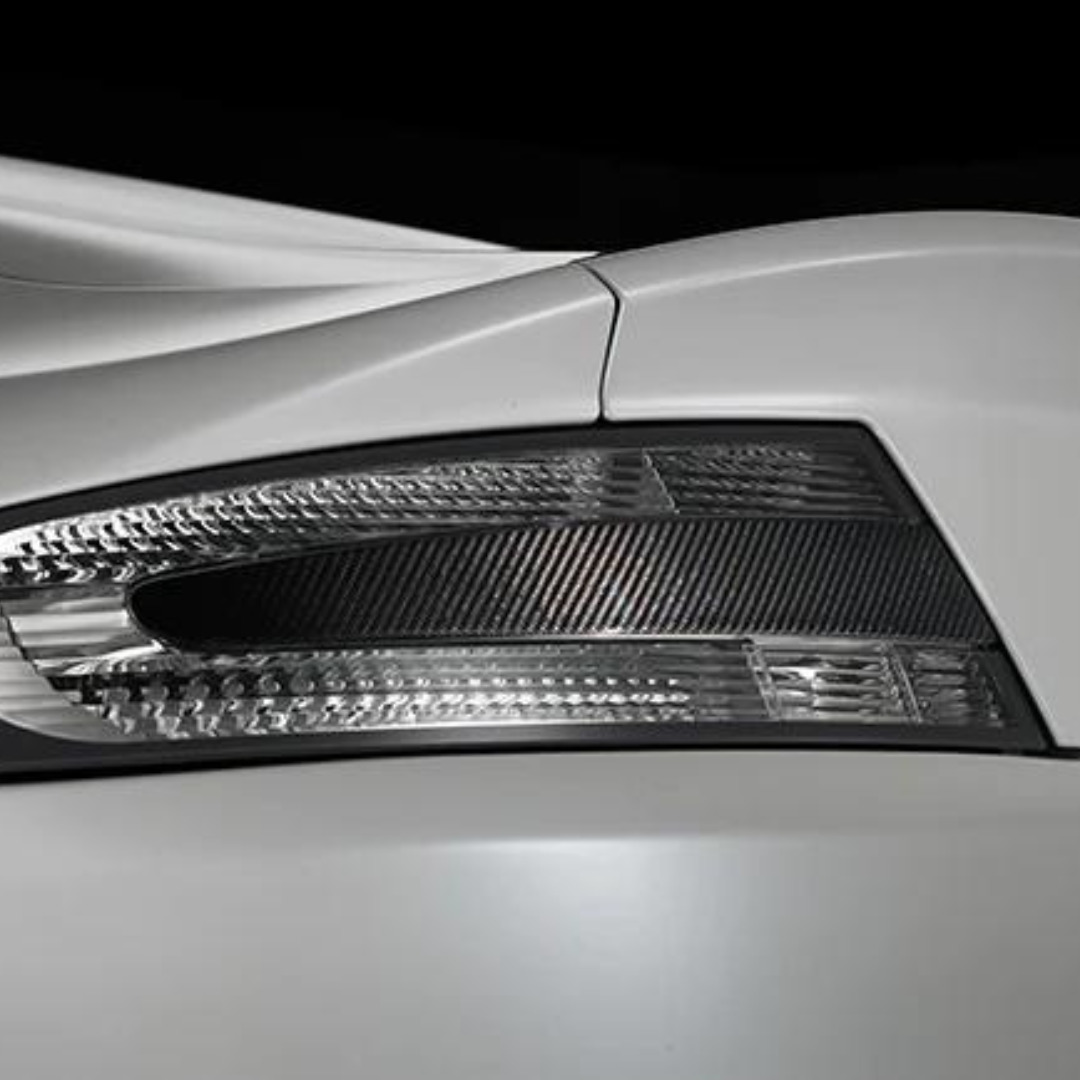 Carbon Fibre Rear Lamp Infills | V8 & V12 Vantage