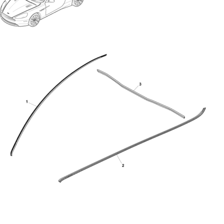 Later DB9 Body Parts | Aston Store