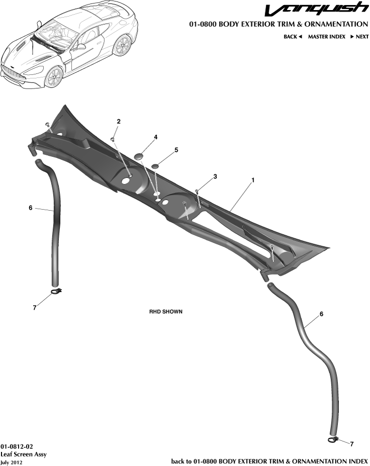 Price (Each) Number on diagram