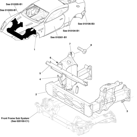 Early DB9 Body Parts | Aston Store
