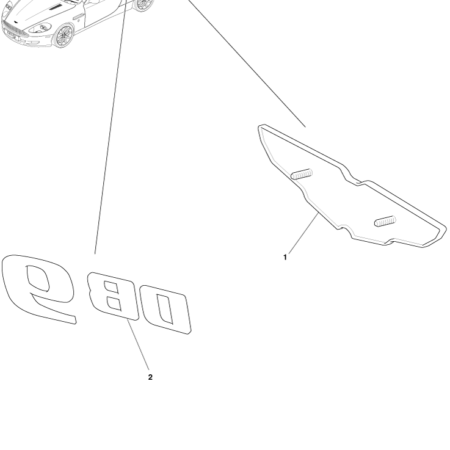 Early DB9 Body Parts | Aston Store