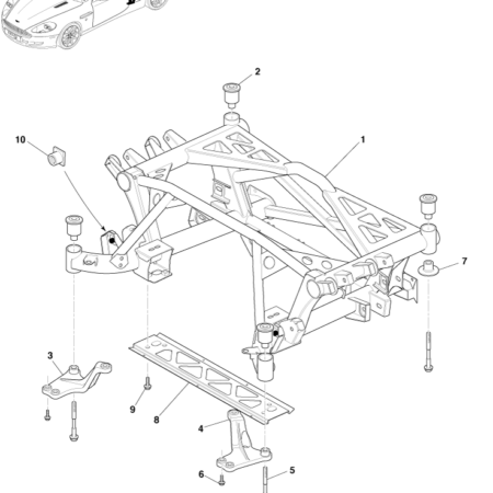 Early DB9 Body Parts | Aston Store