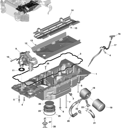 Early DB9 Engine Parts