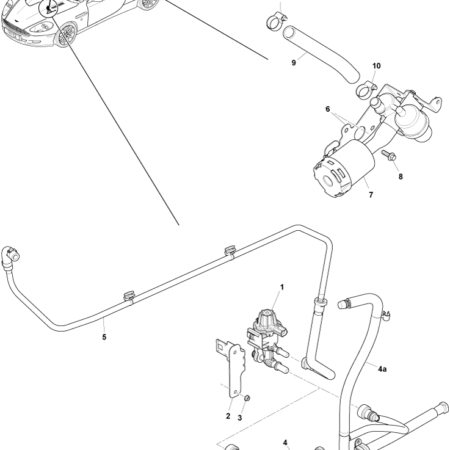 Early DB9 Engine Parts