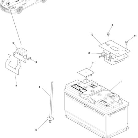 Early DB9 Electrical Parts | Aston Store