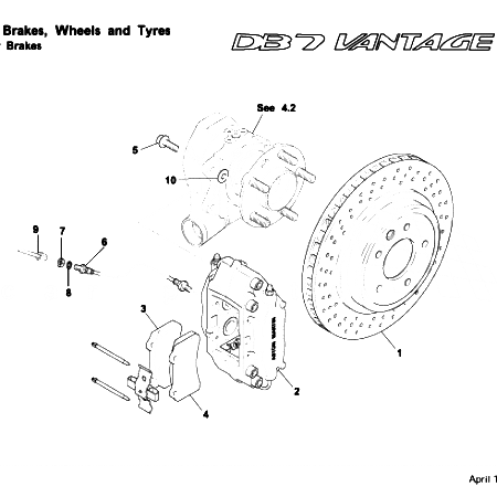 DB7 Vantage Brake Parts | Aston Store