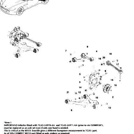 V8 Vantage Suspension Parts | Aston Store