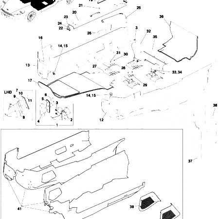 Early DB9 Interior Trim | Aston Martin