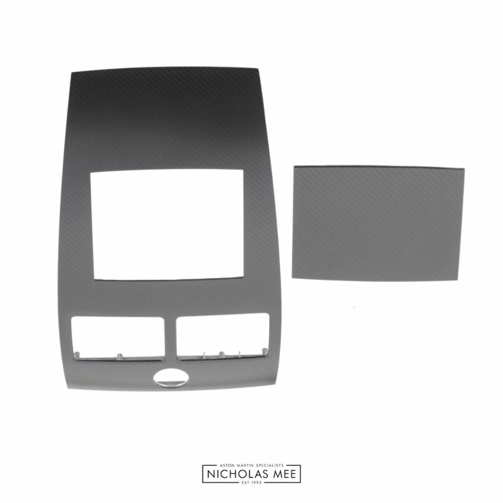 Aston Martin Carbon Fibre Sat Nav Surround