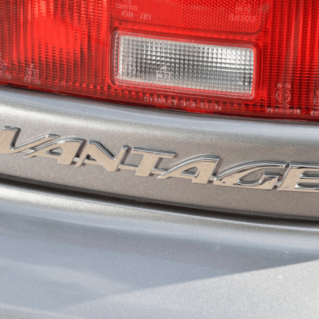 Aston Martin DB7 Vantage Boot Badge Chromed