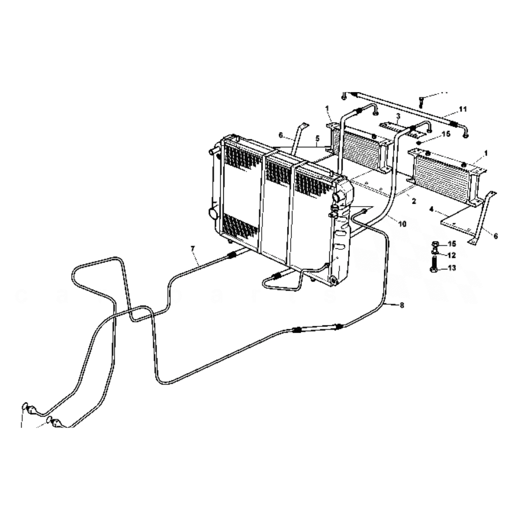 Automatic Gearbox Transmission Cooler Return Pipe | Aston Store
