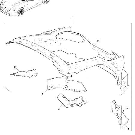 V12 Vantage Body Parts | Aston Store