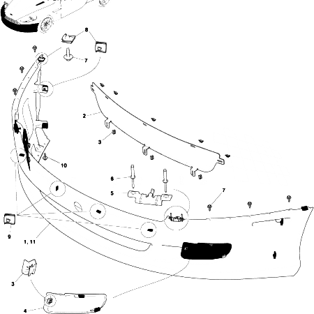 Early DB9 Body Parts | Aston Store
