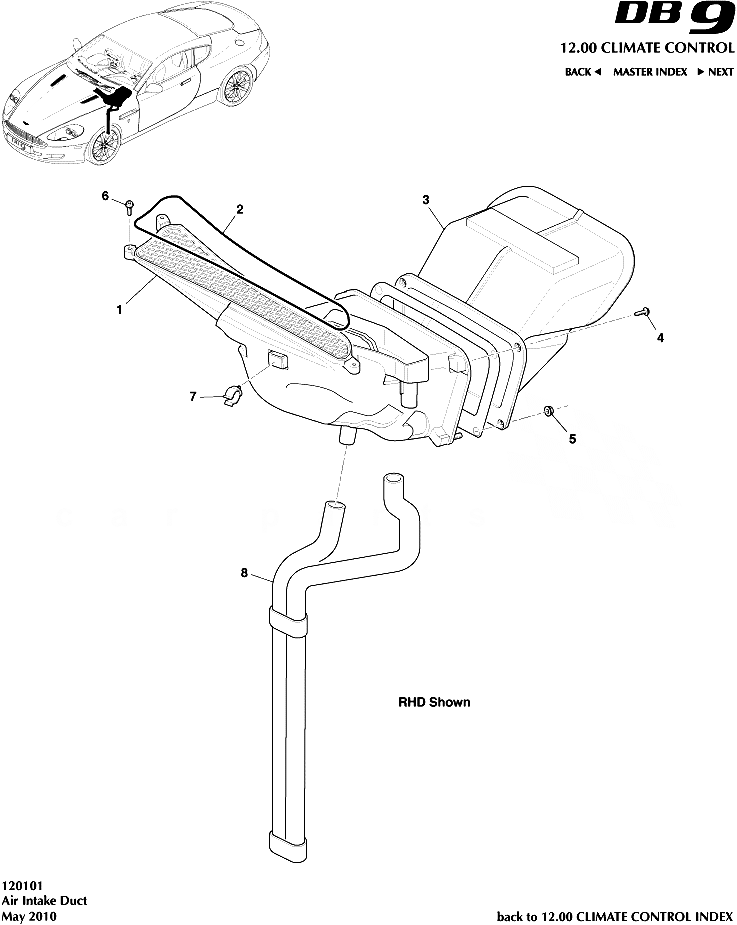 Price (Each) Number on diagram