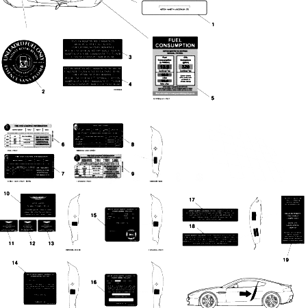 V8 Vantage Body Parts | Aston Store