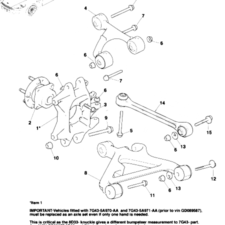 Early DB9 Suspension Parts | Aston Store