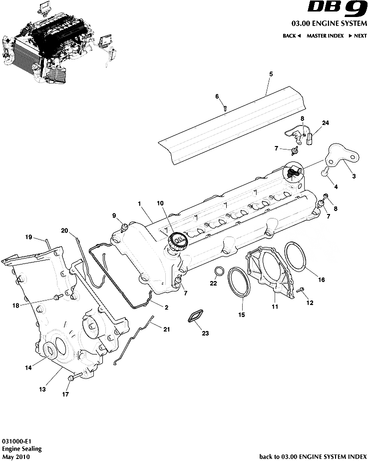 Early DB9 Engine Sealing | Aston Martin | Aston Store