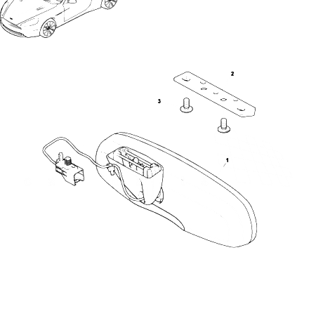 Later DB9 Interior Car Parts