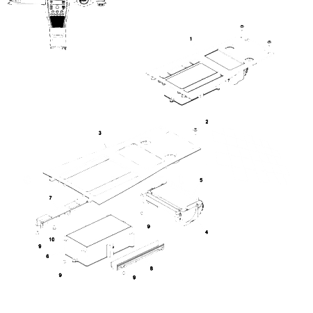 V8 Vantage Interior Car Parts