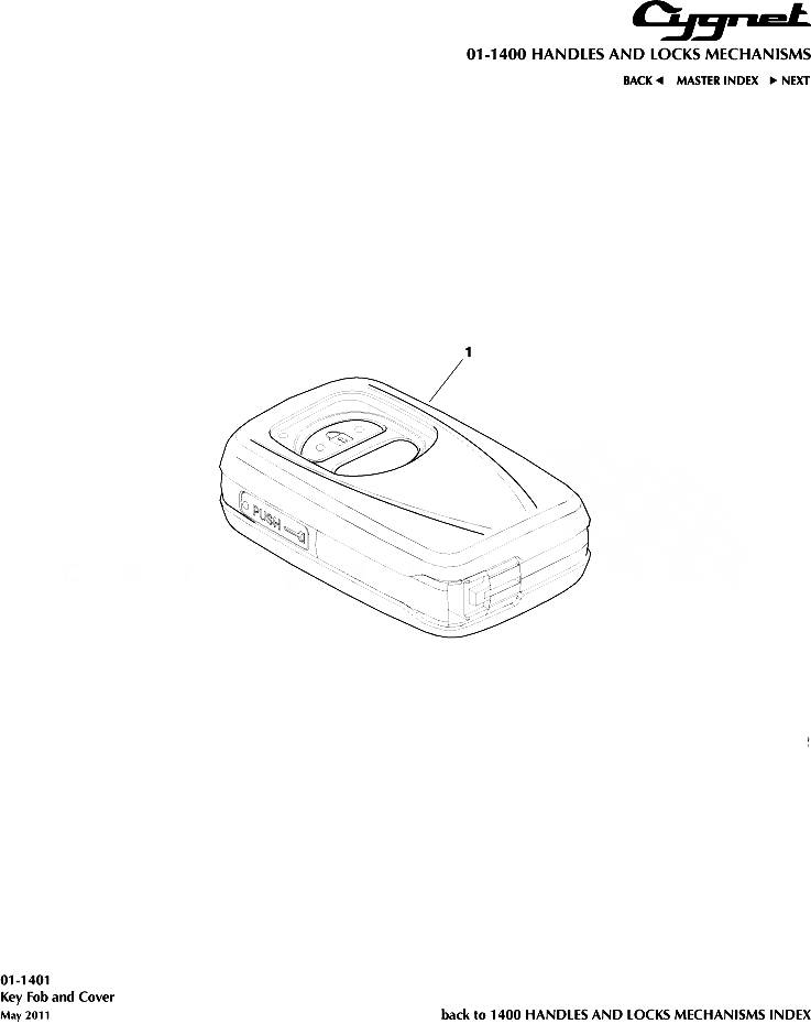 Cygnet Key Fob and Cover - Aston Store
