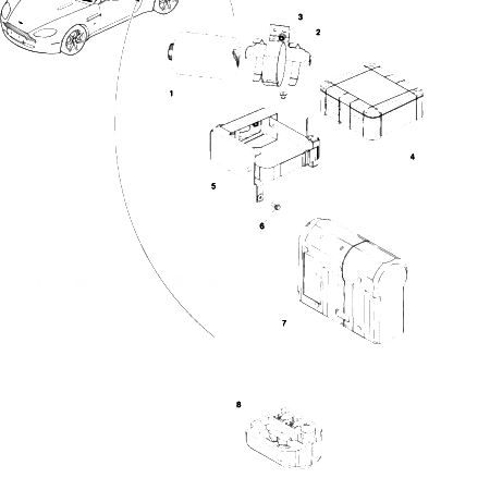 V8 Vantage Body Parts