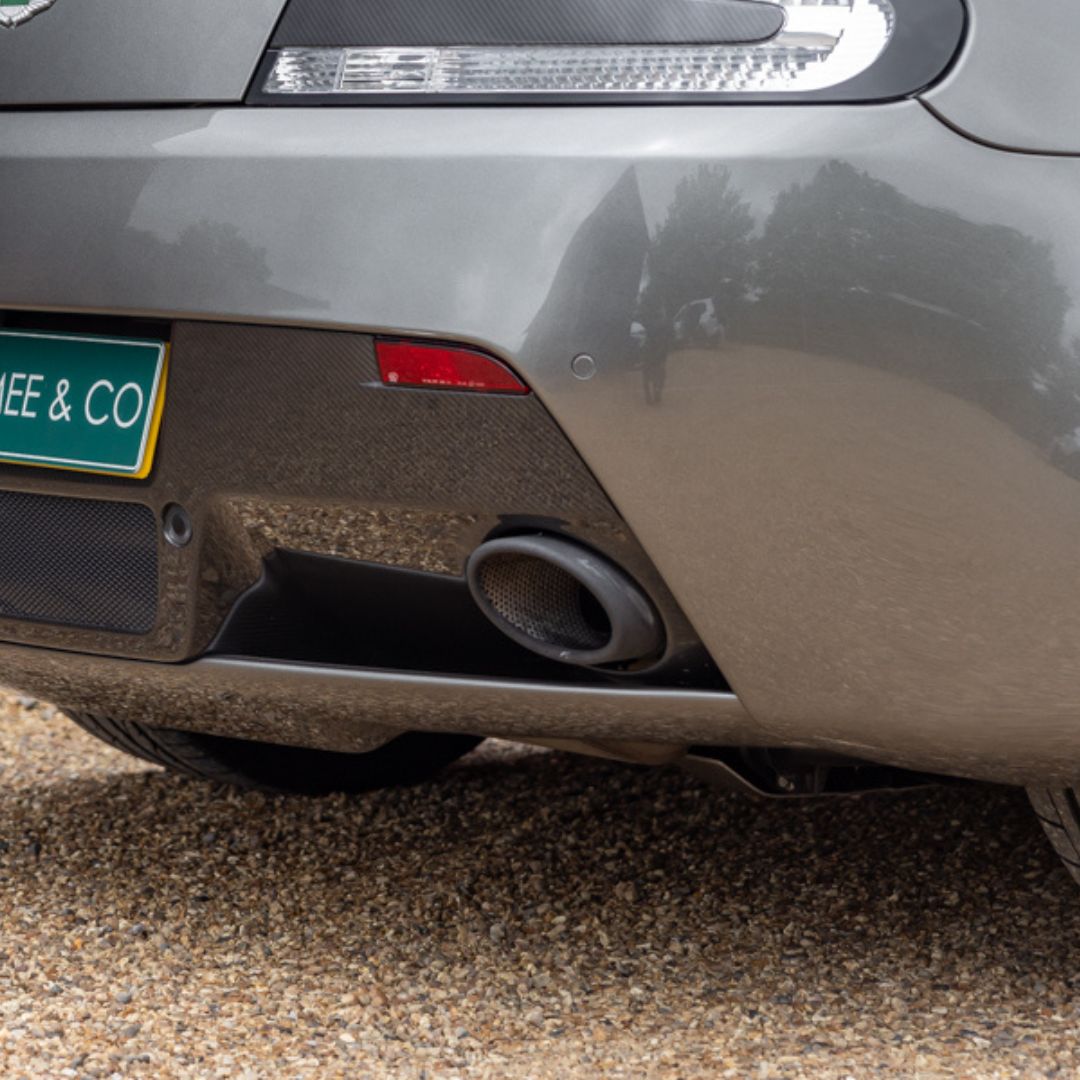 V8 Vantage Left Side Black Tail Pipe Finisher