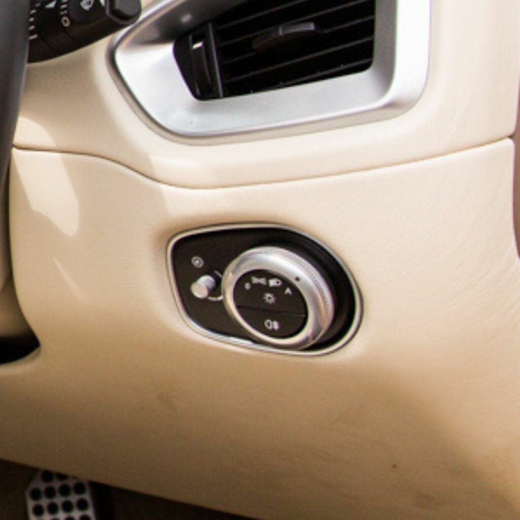 Vanquish Automatic Dark Chrome LHD Master Light Switch
