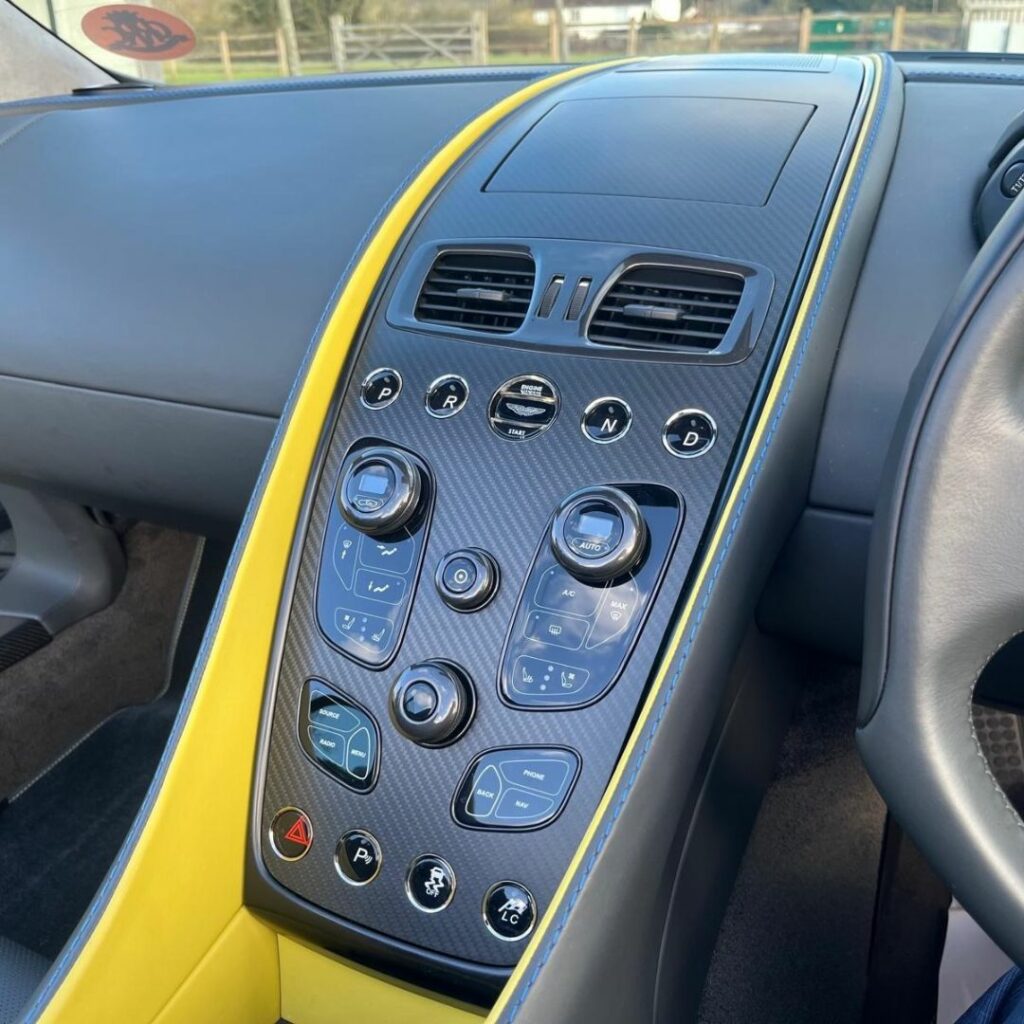 Vanquish Centre Stack Cuprum Carbon Veneer Assembly - Aston Store