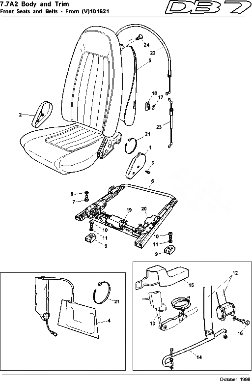 Aston Store | MOTOR-FORE & AFT SEAT MOVEMENT | Aston Store