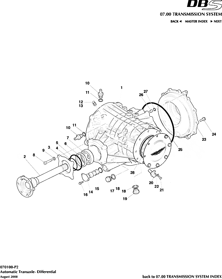 Aston Store | Automatic Transaxle (Differential) | Aston Store