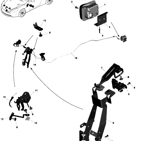 Later DB9 Body Parts | Aston Store