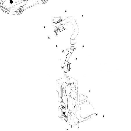 V8 Vantage Body Parts | Aston Store