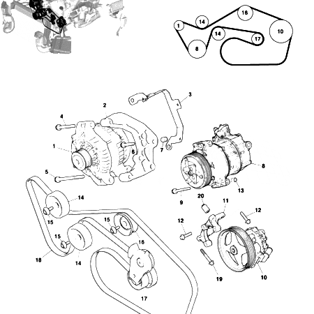Later DB9 Engine Parts