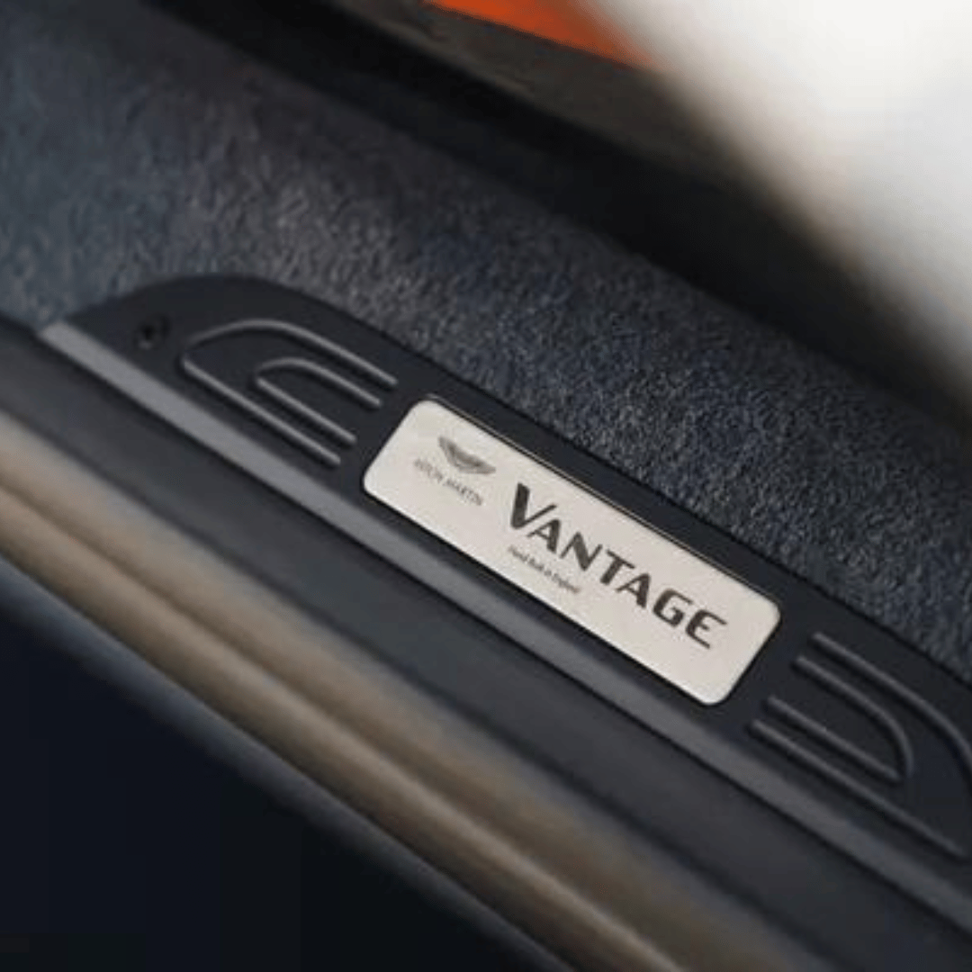 Aston Martin Vantage 2019 Standard Sill Plaque