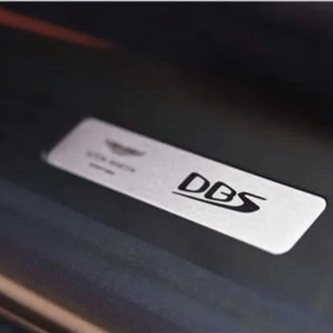 DBS Superleggera Standard Sill Plaques