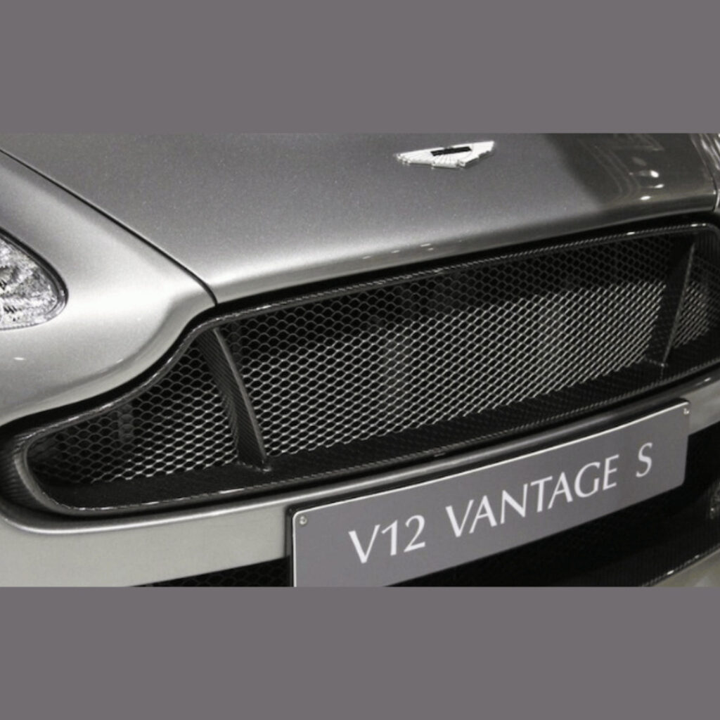 Aston Martin Vantage Carbon Fibre Front Grille Kit | Aston Store