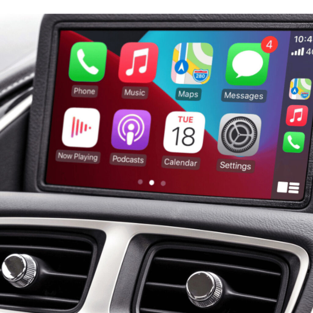 Apple CarPlay and Android Auto Media Interface