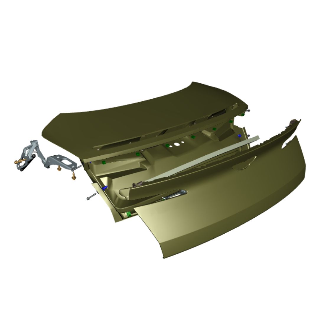 DB11 Coupe Rear Decklid Closure Parts - Aston Store