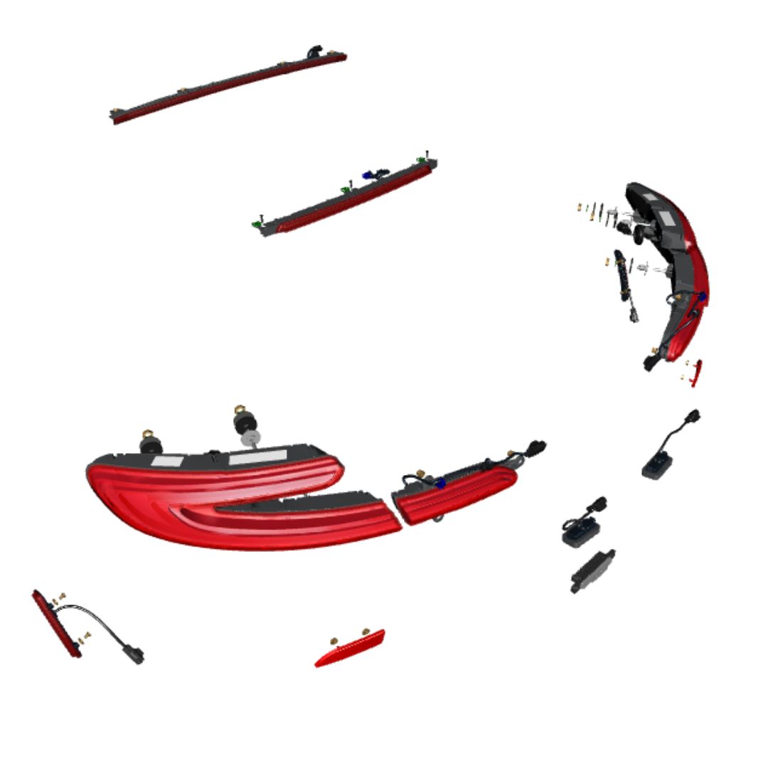 DB11 Rear Lighting Parts - Aston Store