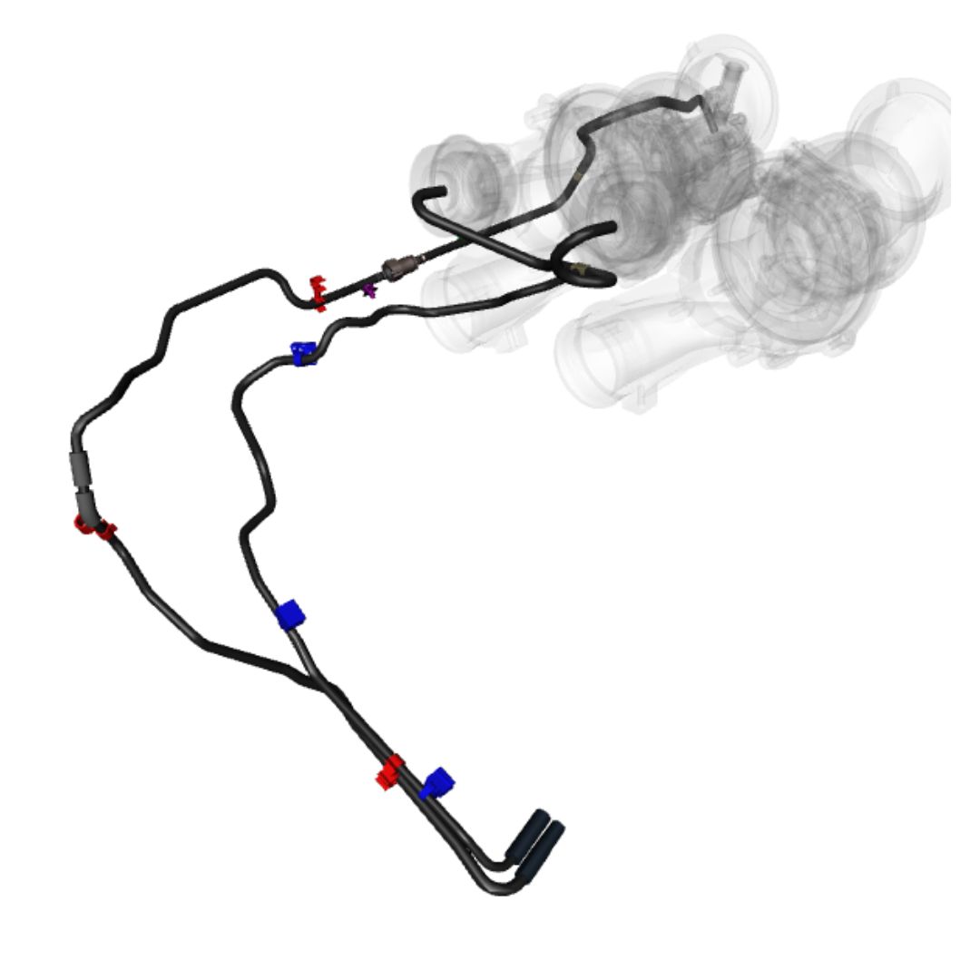 DB11 V8 Engine Vacuum System - Aston Store