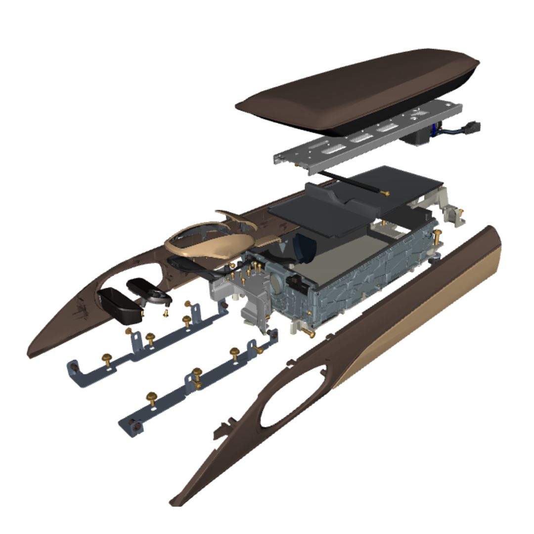 DB11 Volante Console and Armrest Parts (From 22MY)