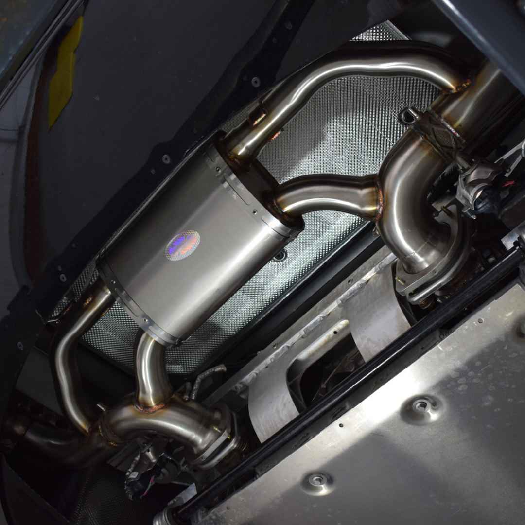 DB12 Titan Sport Rear Exhaust Section | Aston Martin | Aston Store