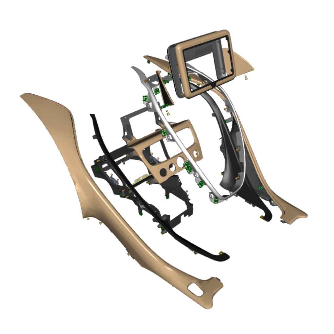 DBS Superleggera Coupe Centre Console (Up to 22MY) Parts - Aston Store