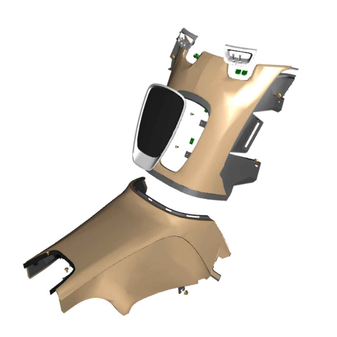 DBS Superleggera Coupe Floor Console (From 22MY) Parts - Aston Store