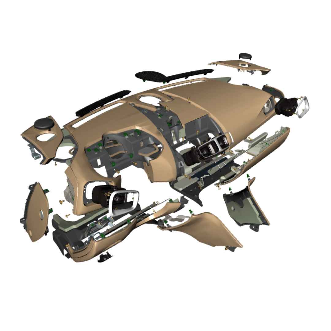 DBS Superleggera Coupe Instrument Panel