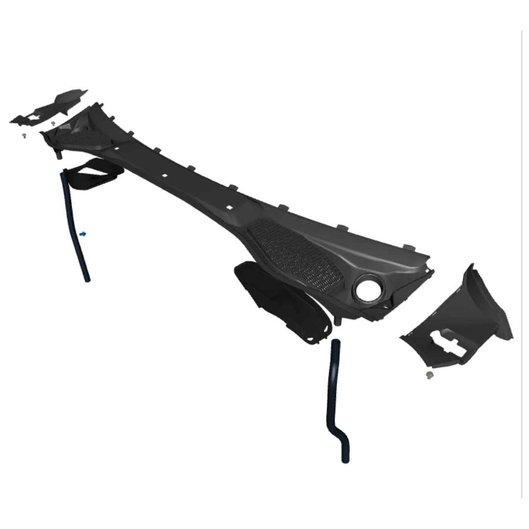 DBS Superleggera Volante Leaf Screen Parts - Aston Store