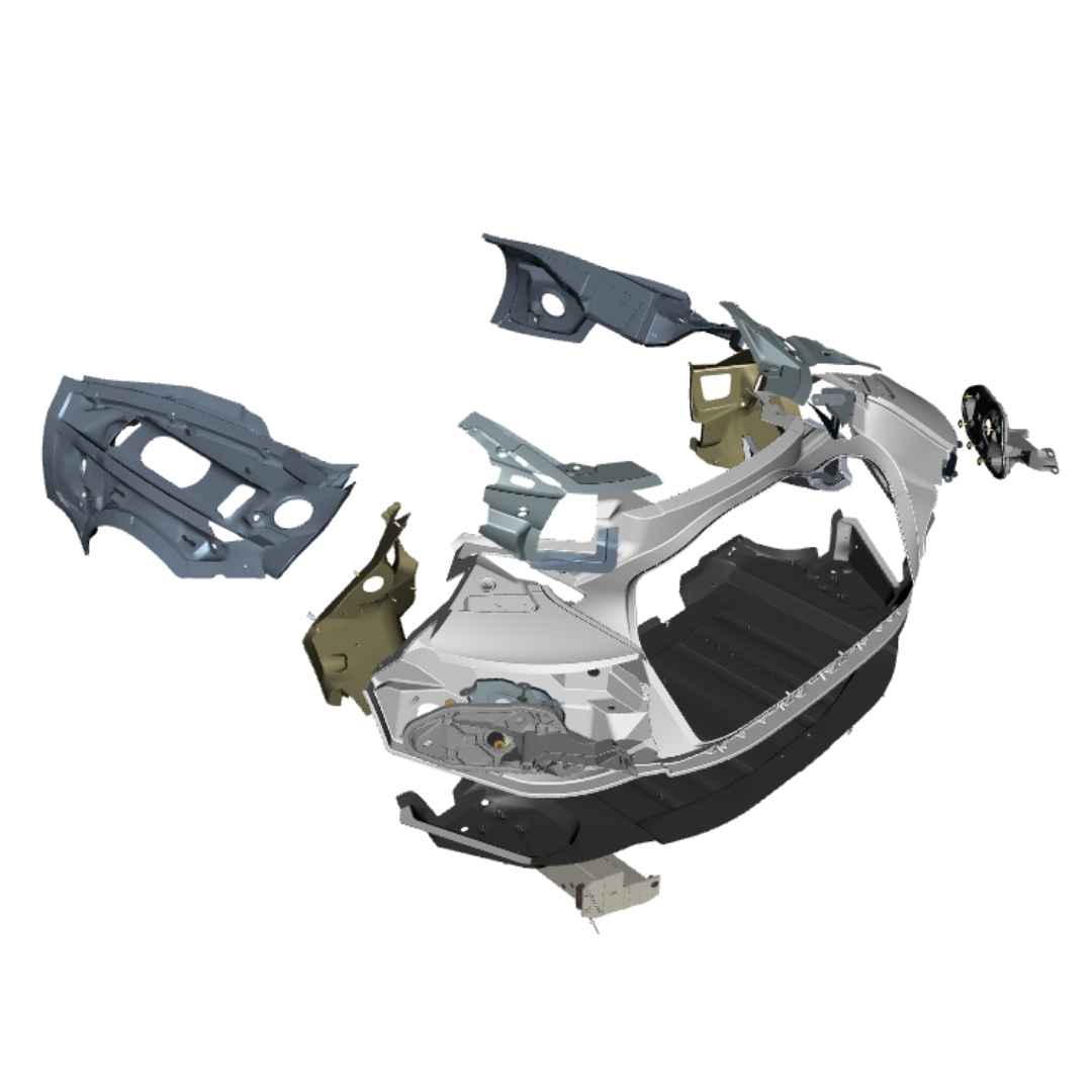 DBS Superleggera Coupe Body Structure Parts - Aston Store