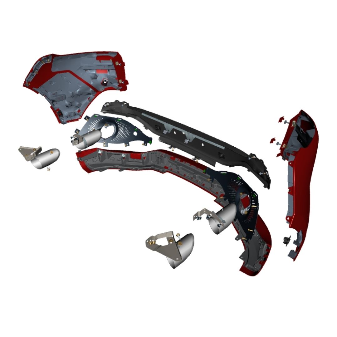 DBX Rear Bumper Armature | Aston Store