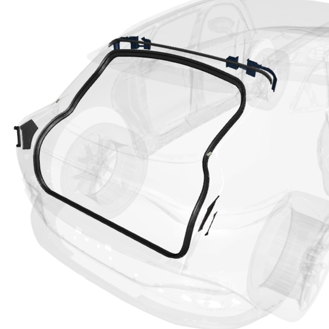 DBX Rear Closure Weatherstrip Parts - Aston Store