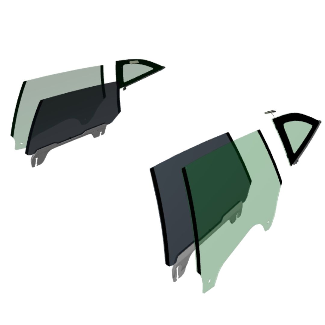 DBX Rear Door Glass - Aston Store